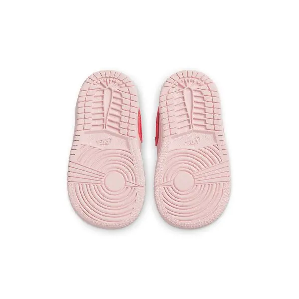 JORDAN 1 Mid Se Toddler - Black/pink