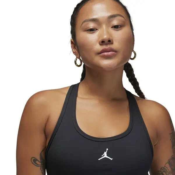 JORDAN Sport Medium-support Padded Jumpman Bra 'black