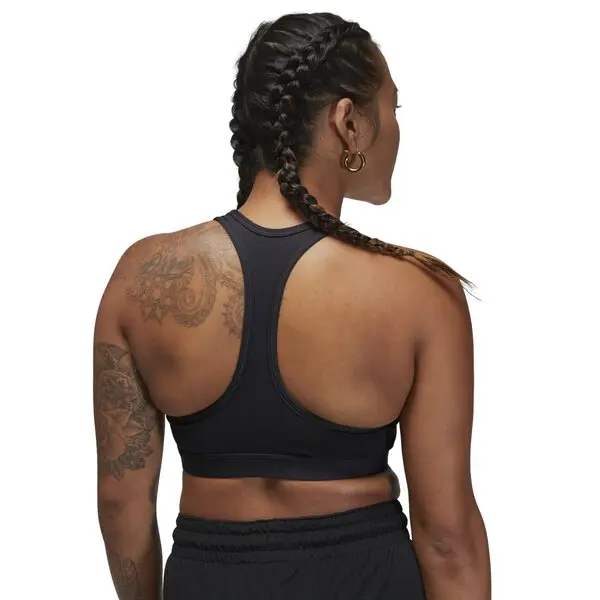 JORDAN Sport Medium-support Padded Jumpman Bra 'black