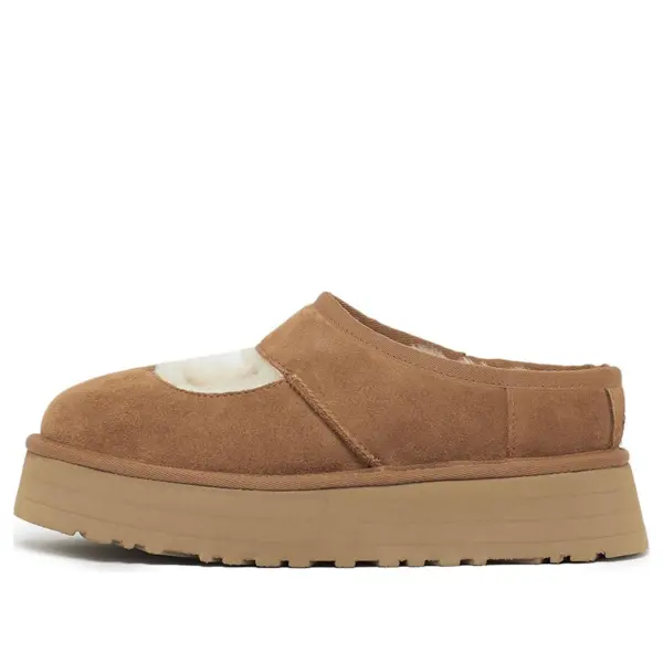 UGG Bea Mary Jane Platform Slip-ons - Chestnut