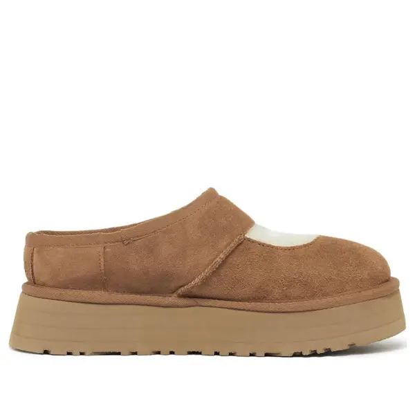 UGG Bea Mary Jane Platform Slip-ons - Chestnut
