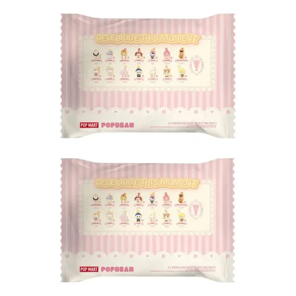 POP MART Pop Bean Celebrate This Moment Figures Sealed Packs - Multi-color