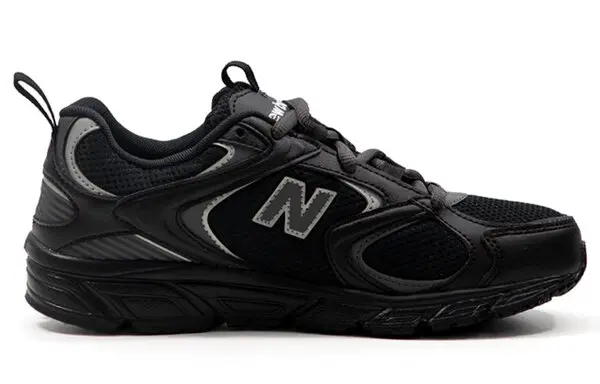 NEW BALANCE 408 Series Low Top Sneakers - Black