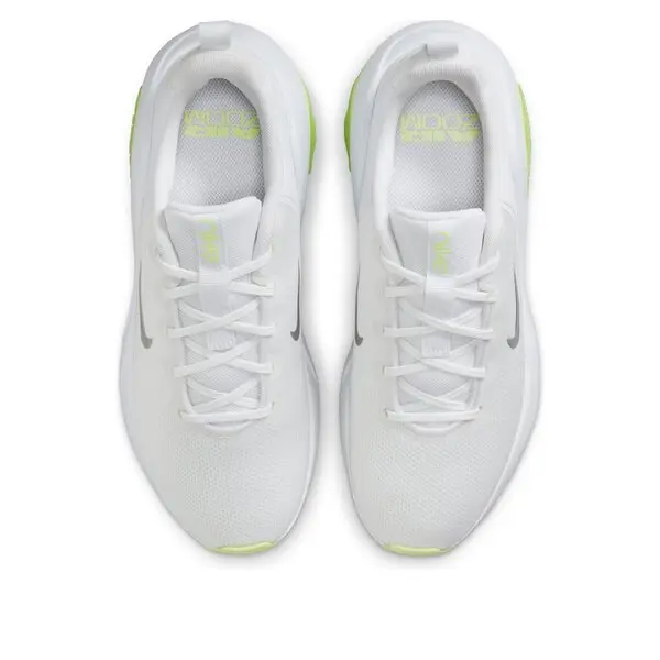 Nike Bella Sneakers - White/barely Volt/metallic Silver