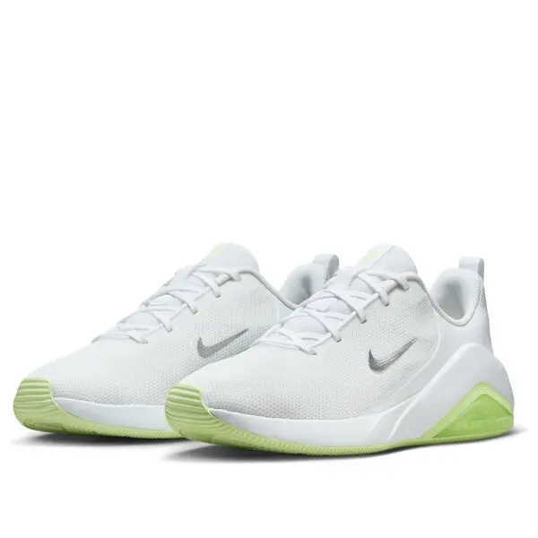 Nike Bella Sneakers - White/barely Volt/metallic Silver