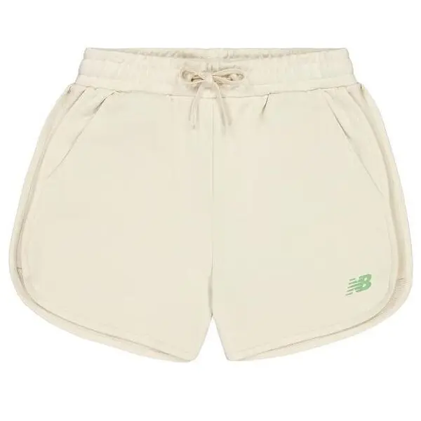 NEW BALANCE High-rise Athletic Shorts - Beige