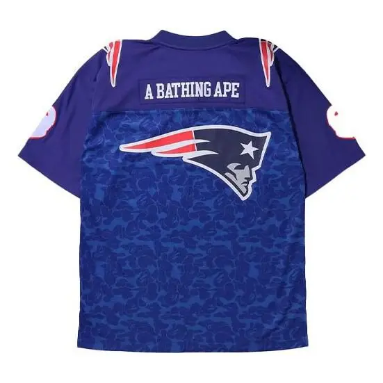 A BATHING APE X Mitchell & Ness Nfl New England Patriots Legacy Jersey