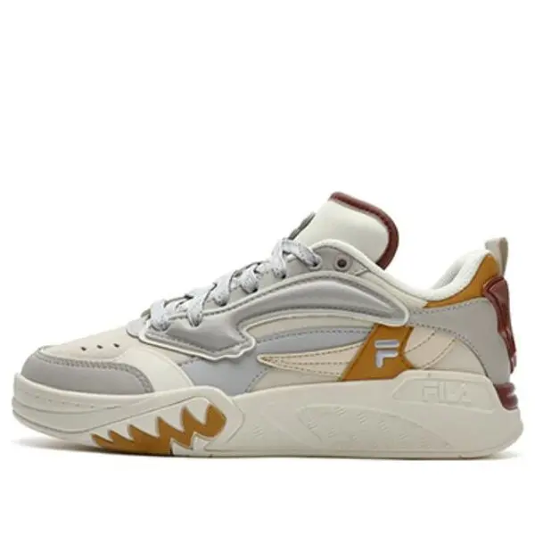 FILA FUSION Desperado Low Top Shoes - White/grey/orange