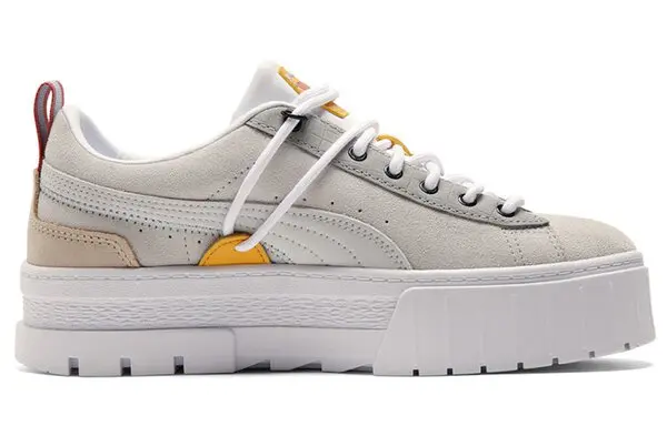 PUMA Mayze "bright Heights" Low Top Sneakers - Creamy