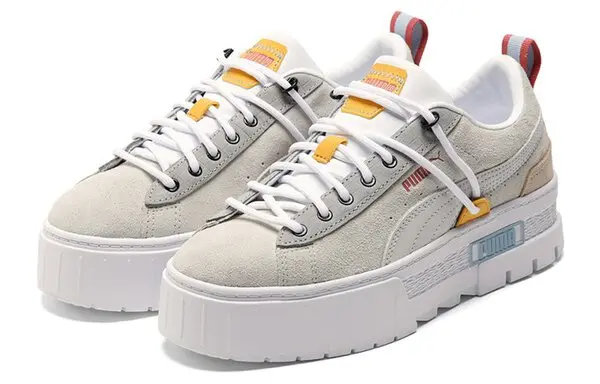 PUMA Mayze "bright Heights" Low Top Sneakers - Creamy