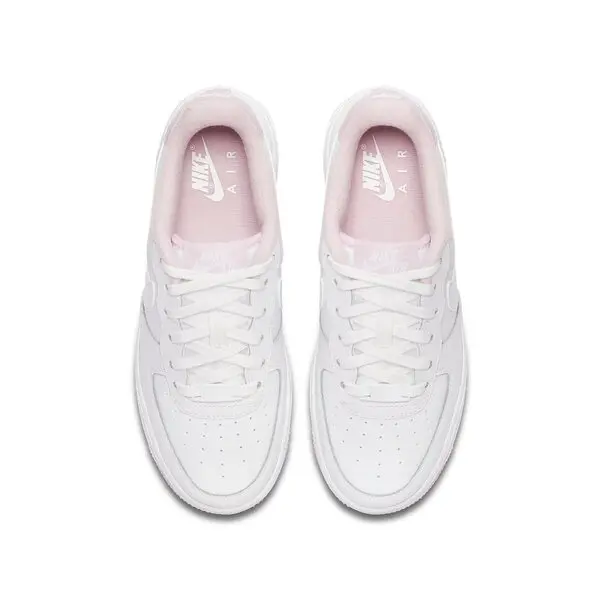 Nike Force 1 Low Top Sneakers - White/pink