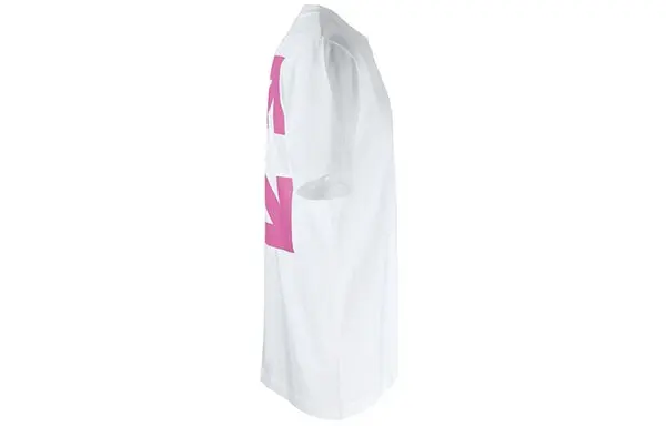 Off-White Logo Alphabet Printing Arrow Short Sleeve White