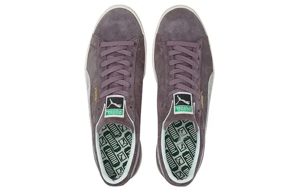 PUMA Suede Vintage 'kintsugi Quail' Sneakers - White/purple