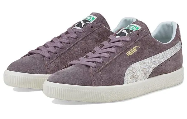 PUMA Suede Vintage 'kintsugi Quail' Sneakers - White/purple