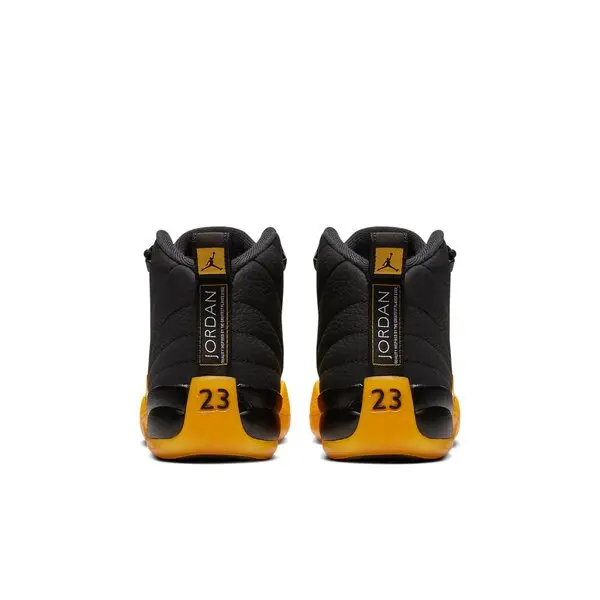 JORDAN 12 Retro High Top Sneakers - Black/university Gold