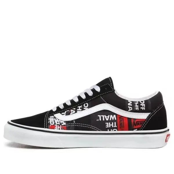 VANS Old Skool "packing Tape" Sneakers - Black/red