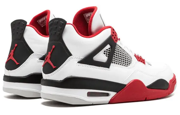 JORDAN 4 Retro 'fire Red' 2012 - White/varsity Red-black