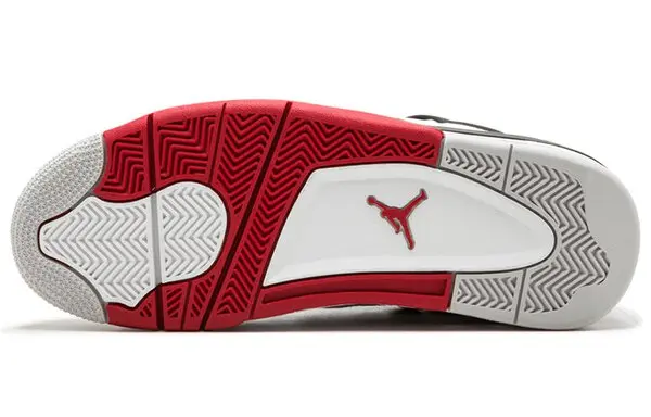 JORDAN 4 Retro 'fire Red' 2012 - White/varsity Red-black