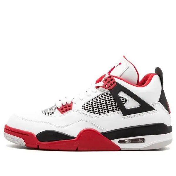 JORDAN 4 Retro 'fire Red' 2012 - White/varsity Red-black