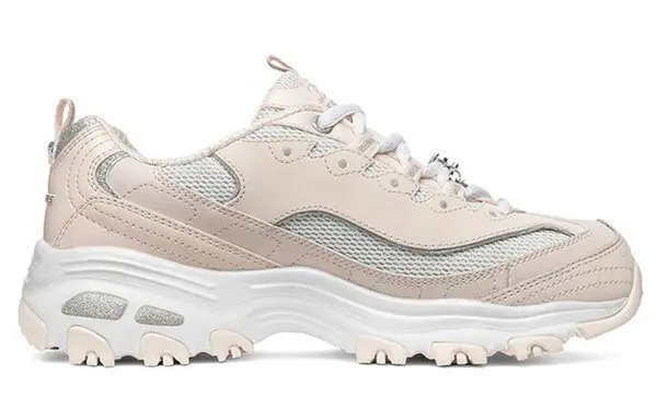 Sketchers D'lites 1.0 Sneakers - White/pink
