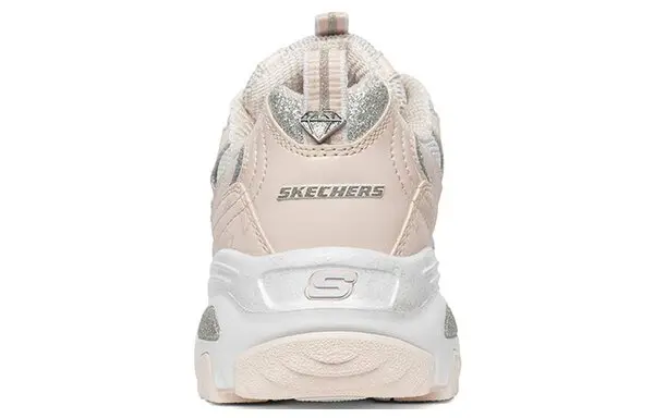 Sketchers D'lites 1.0 Sneakers - White/pink