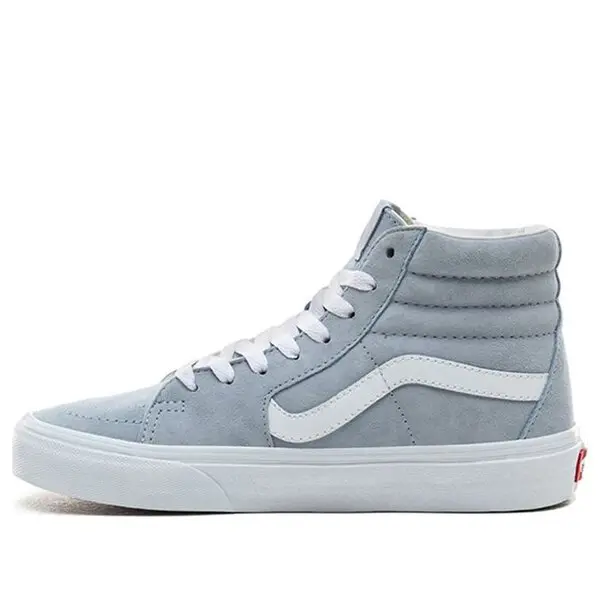 VANS Pig Suede Sk8-hi High Top Sneakers - Light Blue
