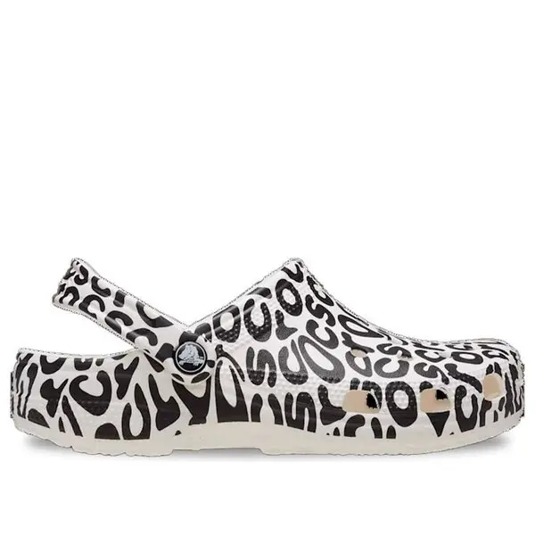 CROCS Classic Warped Logo Clogs
