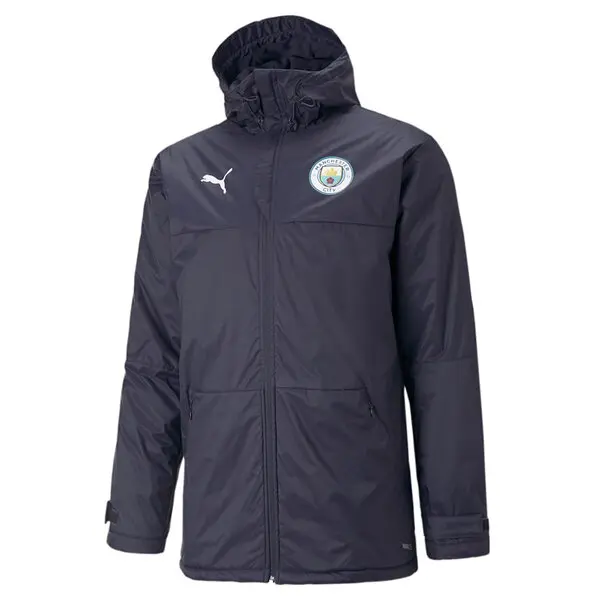 PUMA Manchester City Winter Jacket - Navy/white