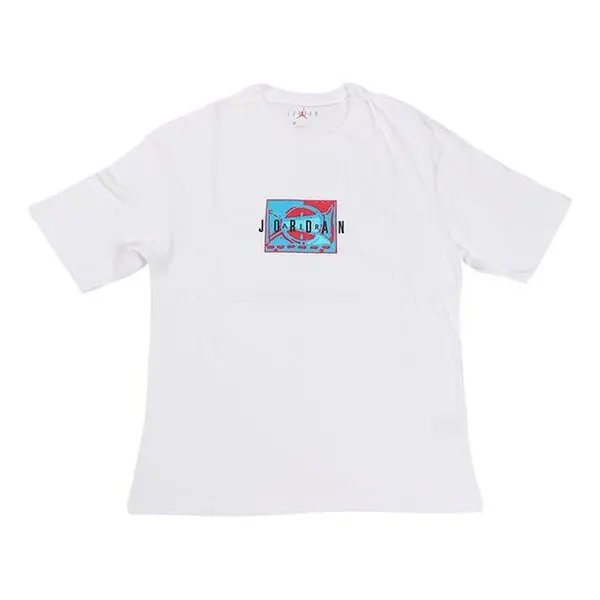 JORDAN Sport Dna Logo Printing Short Sleeve