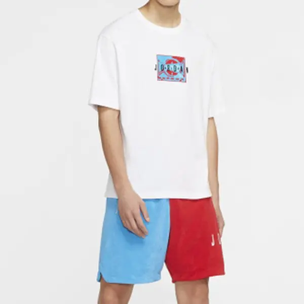 JORDAN Sport Dna Logo Printing Short Sleeve