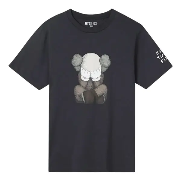 Uniqlo X Kaws Tokyo Graphic T-shirt - Dark Grey