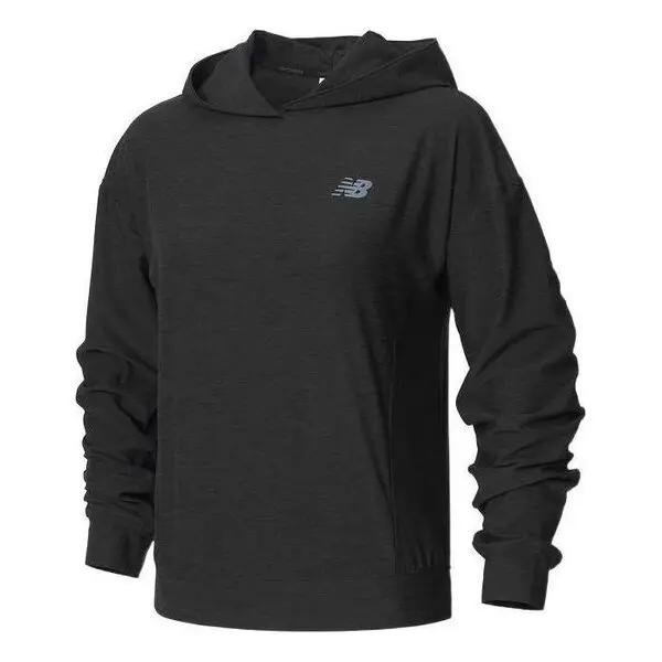 NEW BALANCE Sport Spacedye Hoodie Asia Sizing - Black