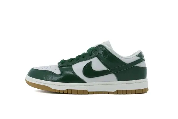 Nike Dunk Low Lx "gorge Green Ostrich" Sneakers - Phantom/gorge Green/sail