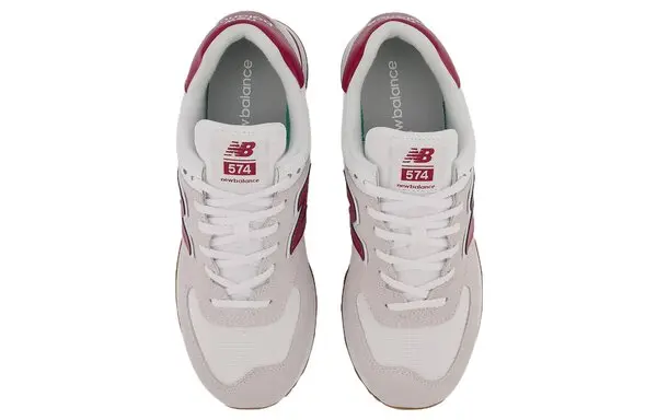 NEW BALANCE 574v2 Sneakers - Grey/red