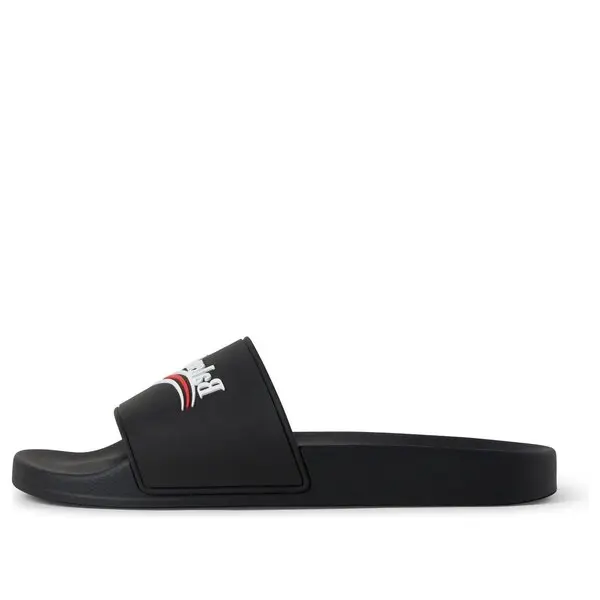 Balenciaga Pool Slides - Black