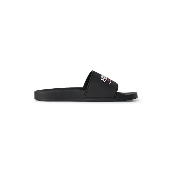 Balenciaga Pool Slides - Black