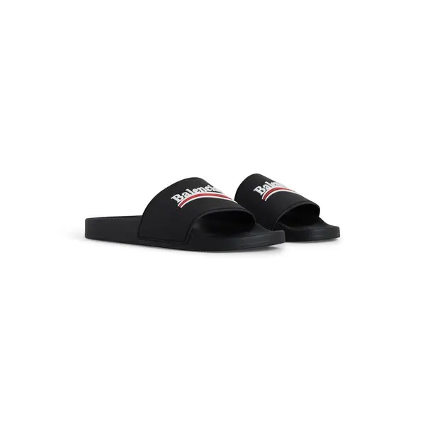 Balenciaga Pool Slides - Black