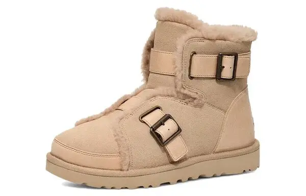 UGG Mini Buckle Boots - Sawdust