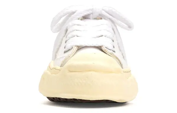 Mihara Yasuhiro Hank Vl Og Sole Canvas Low-top Sneaker - White