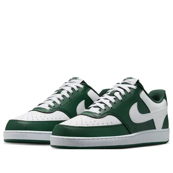 Nike Court Vision Low Top Sneakers - Fir/white