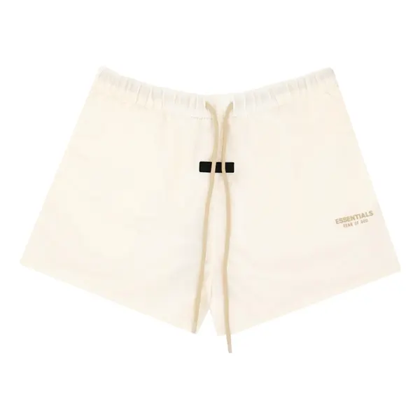 Fear Of God Fw23 Running Shorts - Cloud Dancer