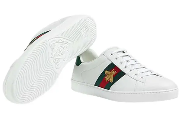 Gucci Ace Embroidered Bee Sneakers