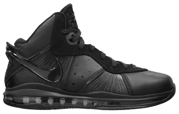 Nike Lebron 8 'blackout' Athletic Sneakers - Black