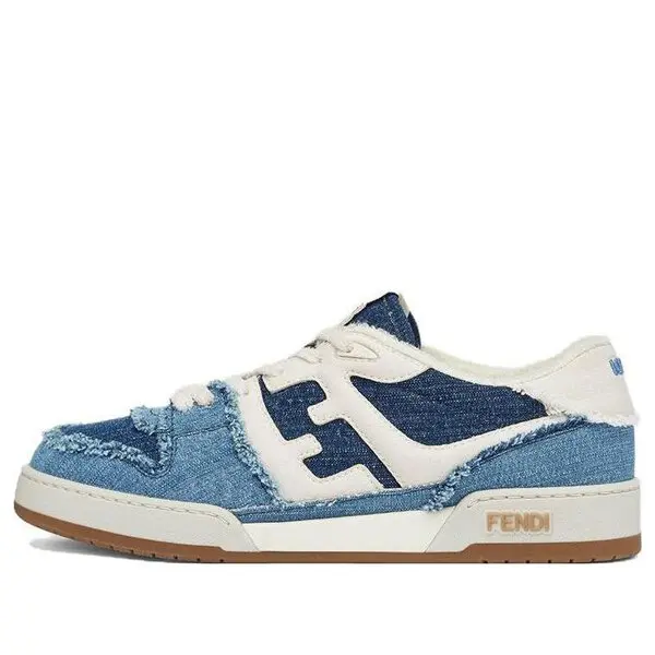 Fendi Match Low Top Sneakers - Blue
