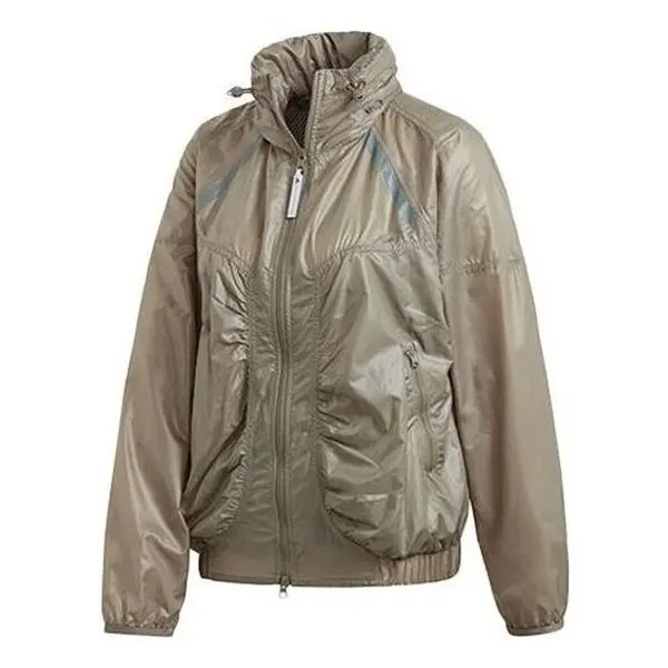 Adidas Stella Mccartney X Lightweight Zip-up Jacket - Grey