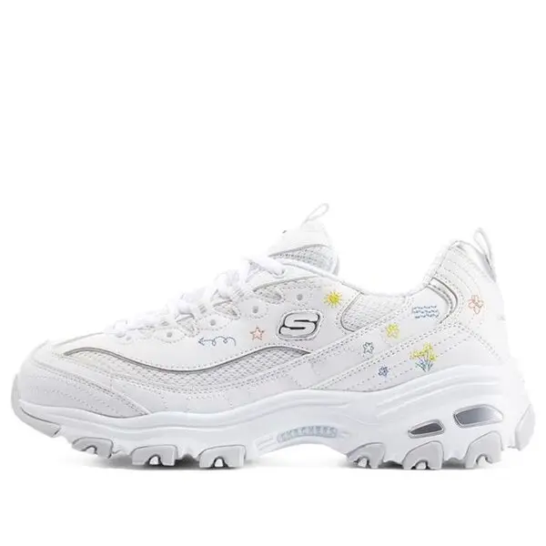 Sketchers D'lites 1.0 Sneakers - White