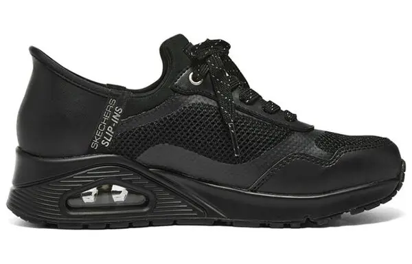 Sketchers Uno Slip-in Air Sneakers - Black