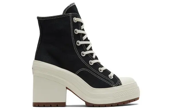 CONVERSE Chuck 70 De Luxe Heel High Top Sneakers - Black