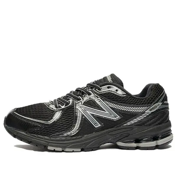 NEW BALANCE 860 V2 Athletic Sneakers - Black/silver