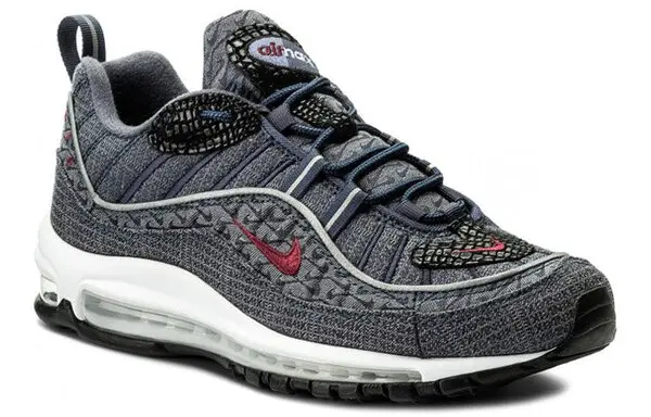 Nike Max 98 Qs Lace-up Sneakers - Blue/red
